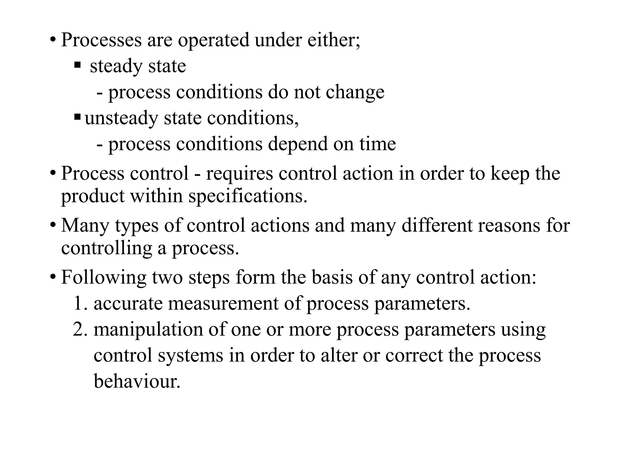 Process control introduction | PPTX