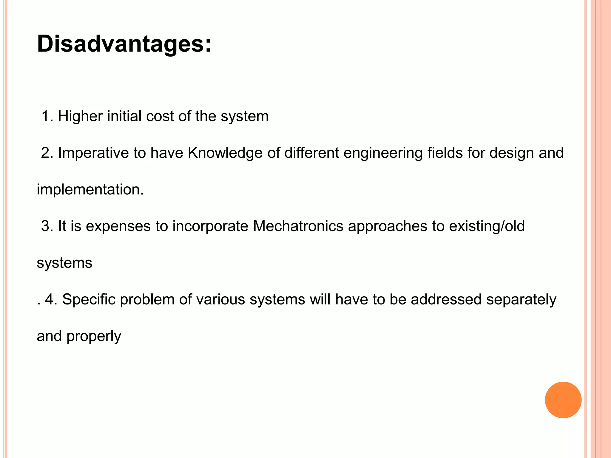 mechatronics ,Process control & automation | PPTX