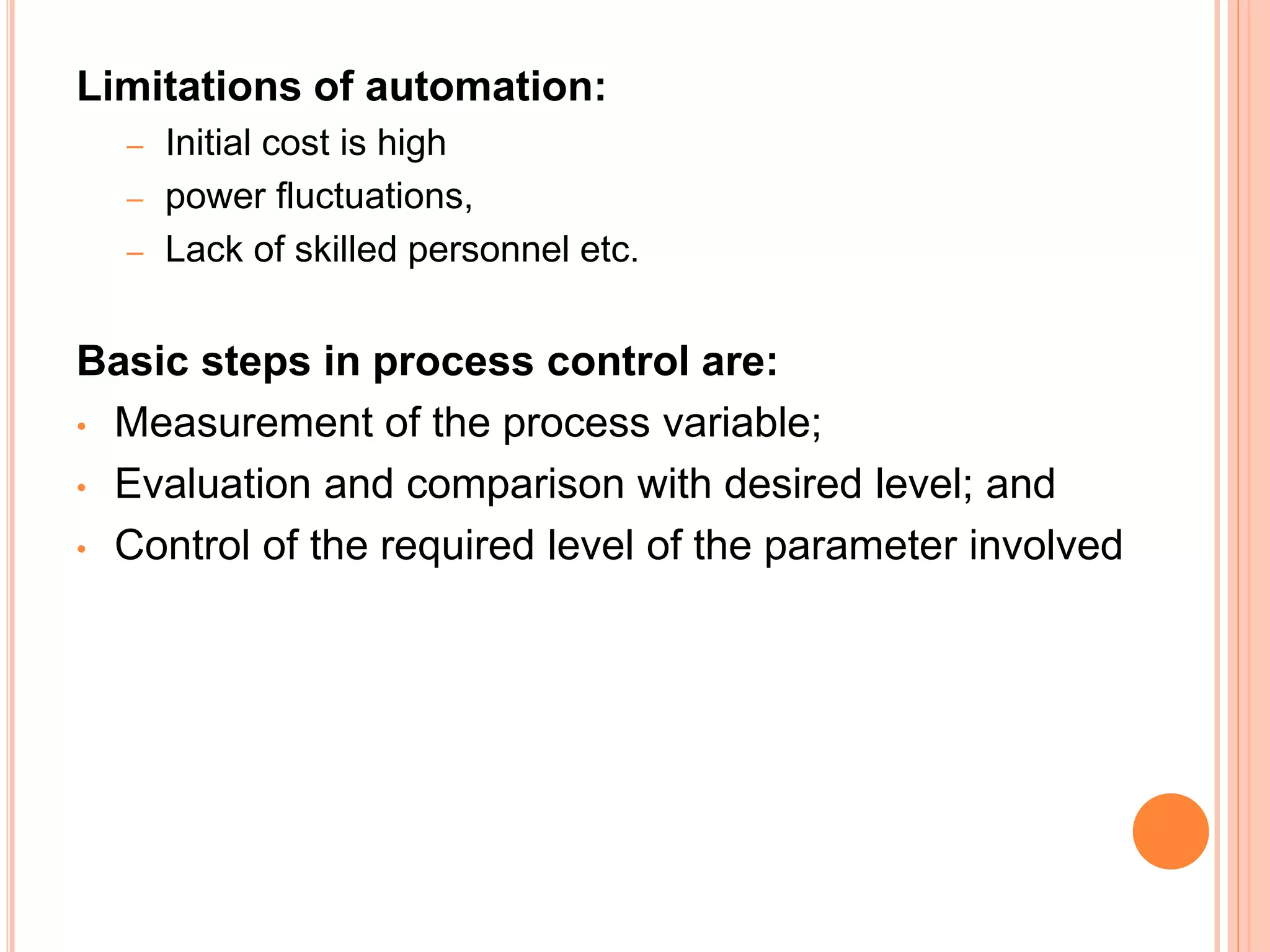 mechatronics ,Process control & automation | PPTX