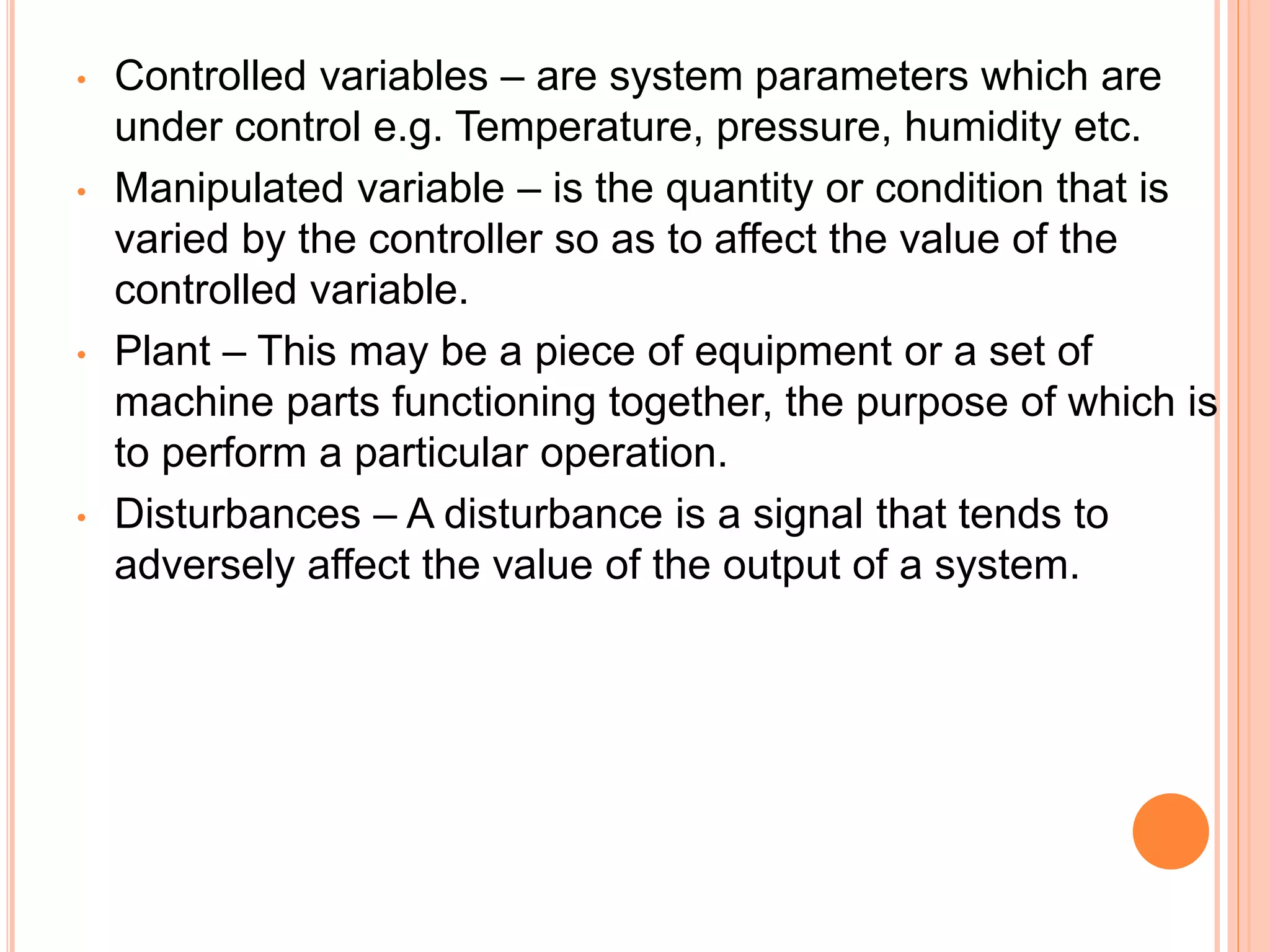 mechatronics ,Process control & automation | PPTX