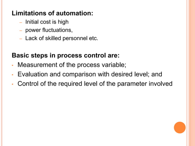 mechatronics ,Process control & automation | PPTX