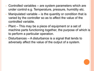 mechatronics ,Process control & automation | PPTX