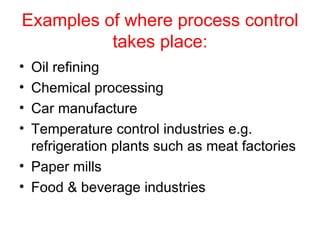 Process control ca | PPT