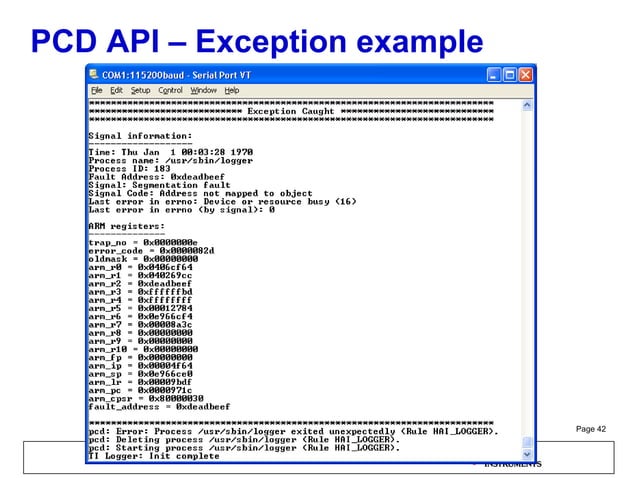 PCD - Process control daemon | PPT | Operating Systems | Computer ...