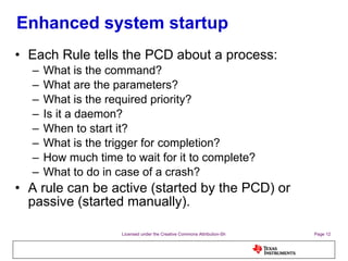 PCD - Process control daemon - Presentation | PPT