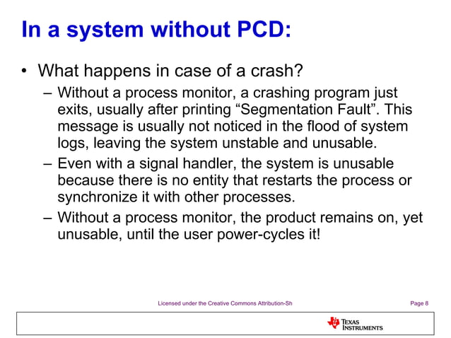 PCD - Process control daemon - Presentation | PPT