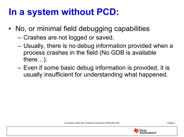 PCD - Process control daemon - Presentation | PPT