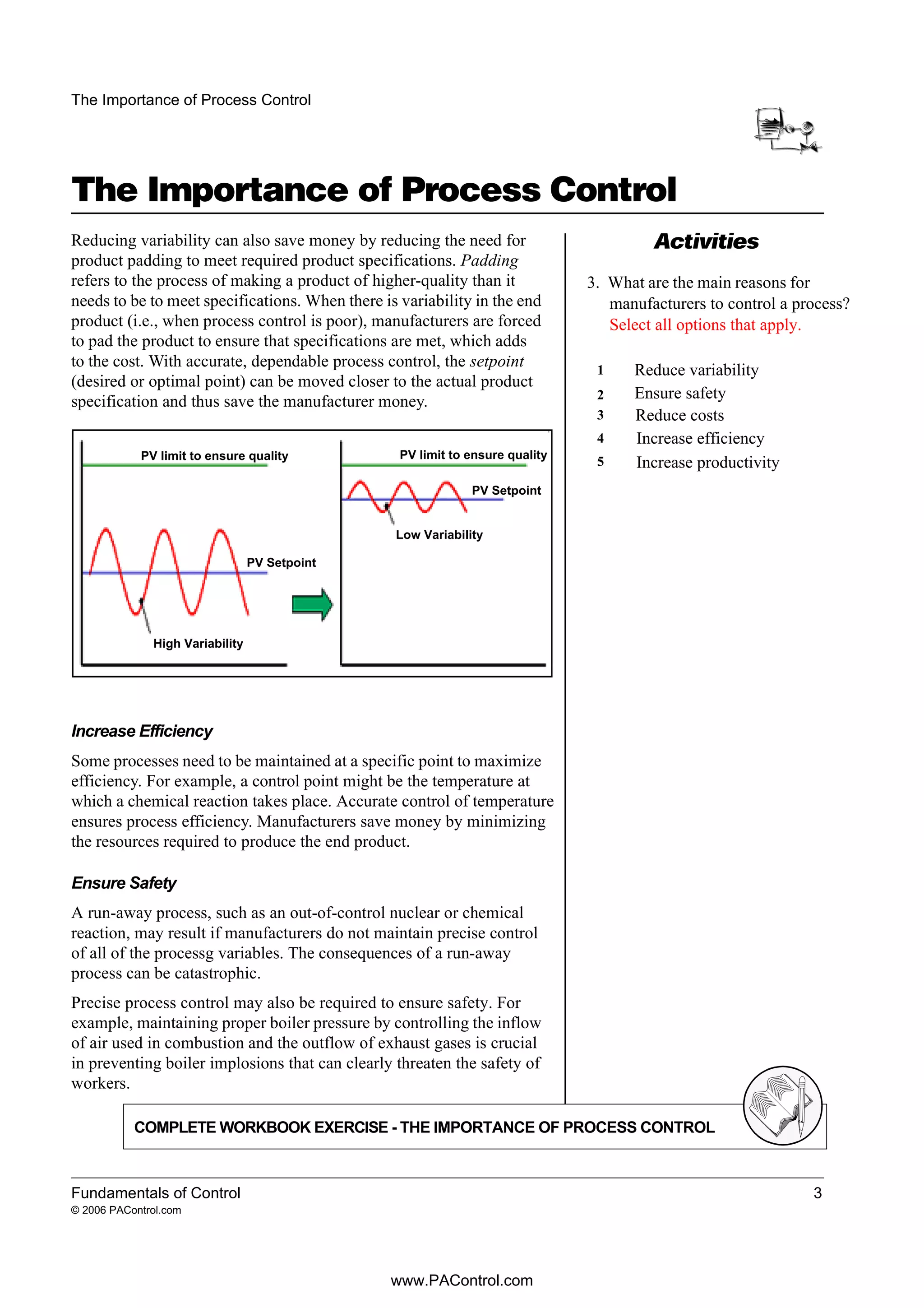The Importance of Process Control | PDF