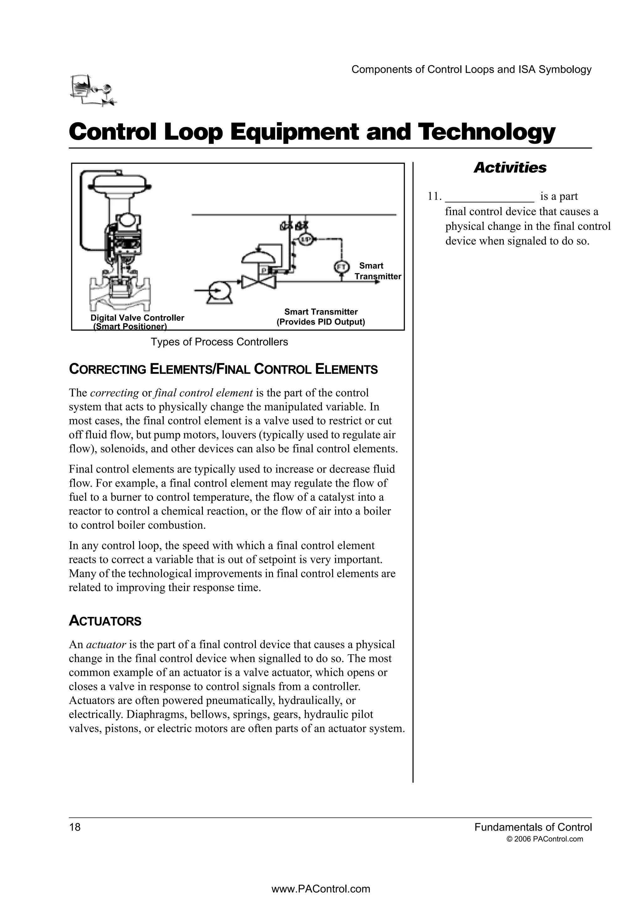 Process control fundamentals | PDF