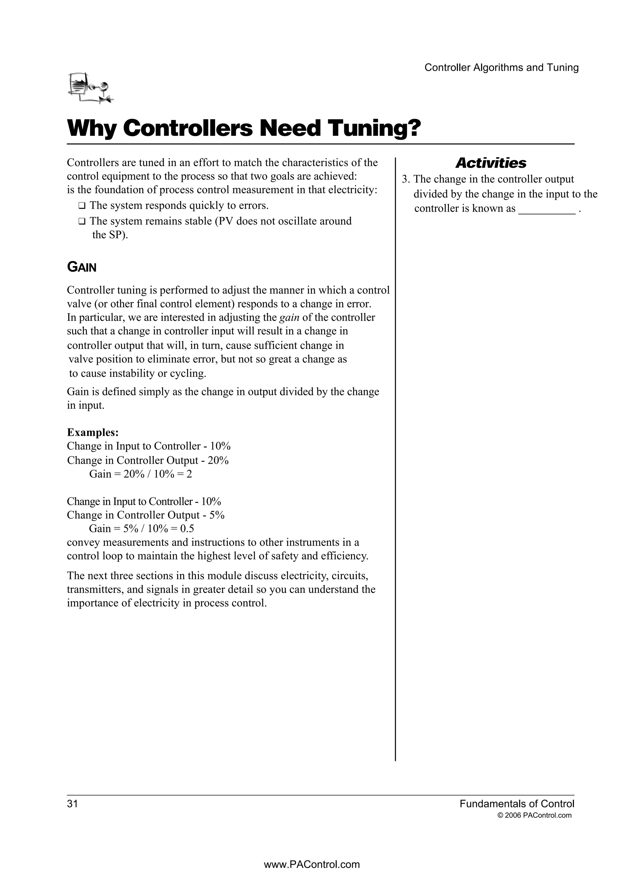 Process control fundamentals | PDF