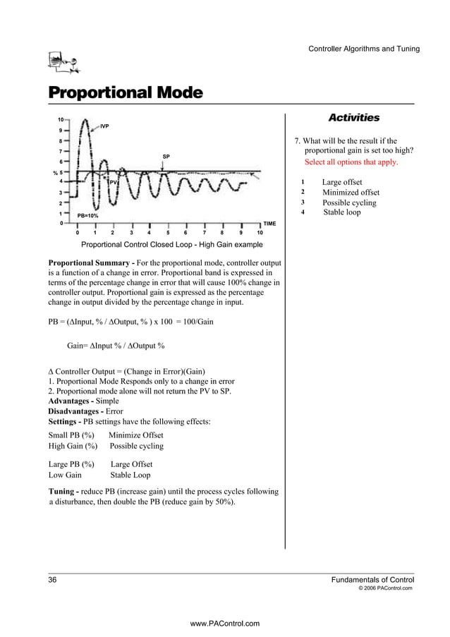 Process control fundamentals | PDF
