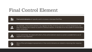 Process Control Fundamentals and How to read P&IDs | PPTX
