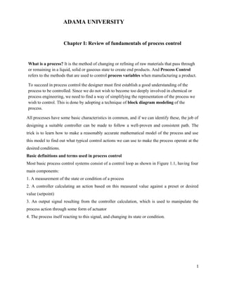 Process control handout new1 | DOC | Mechanical and Industrial ...