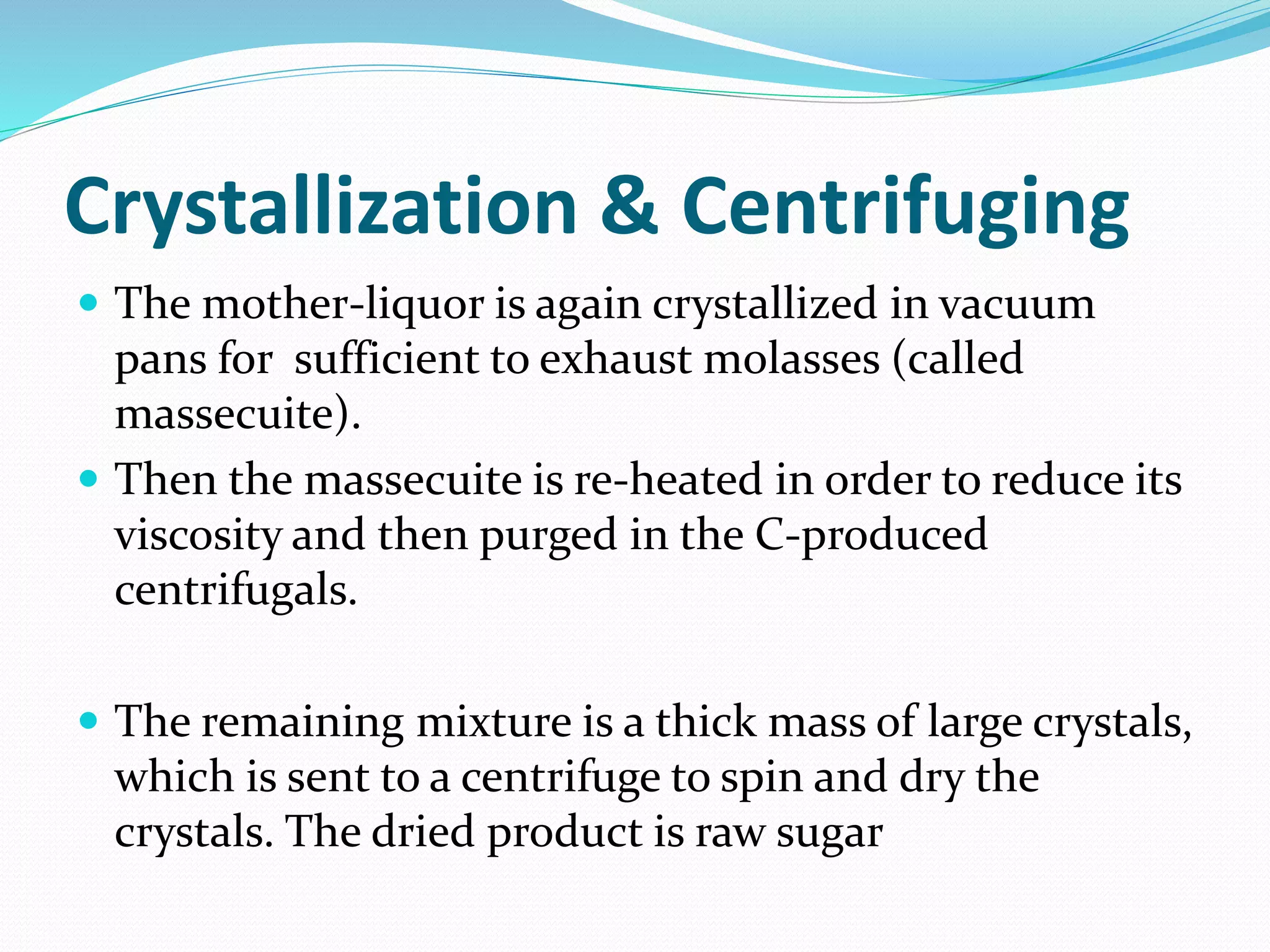 Process control in sugar industry | PPTX