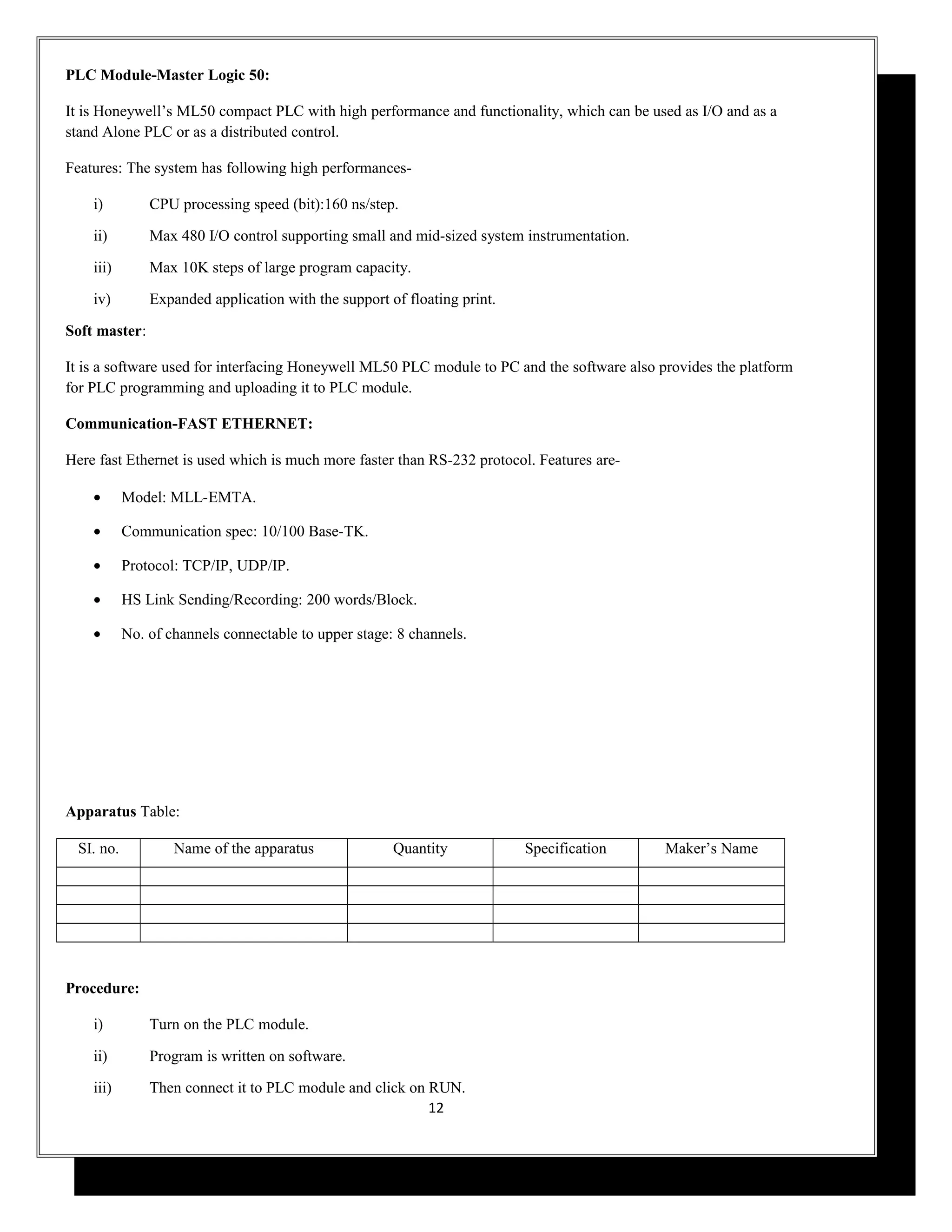 Process control lab manual | DOC