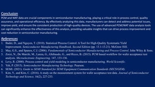 Process Control Monitoring (PCM) and Wafer Acceptance Test (WAT) in the ...