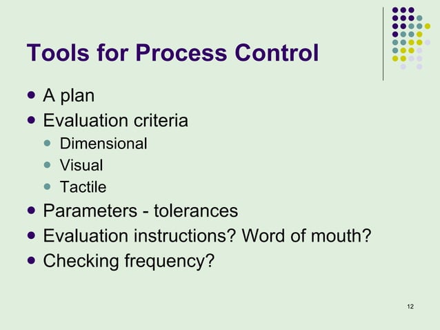 Process Control Power Point | PPT