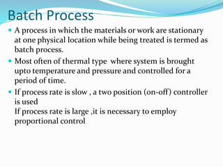 Process control | PPTX | Mechanical and Industrial Engineering Industry ...