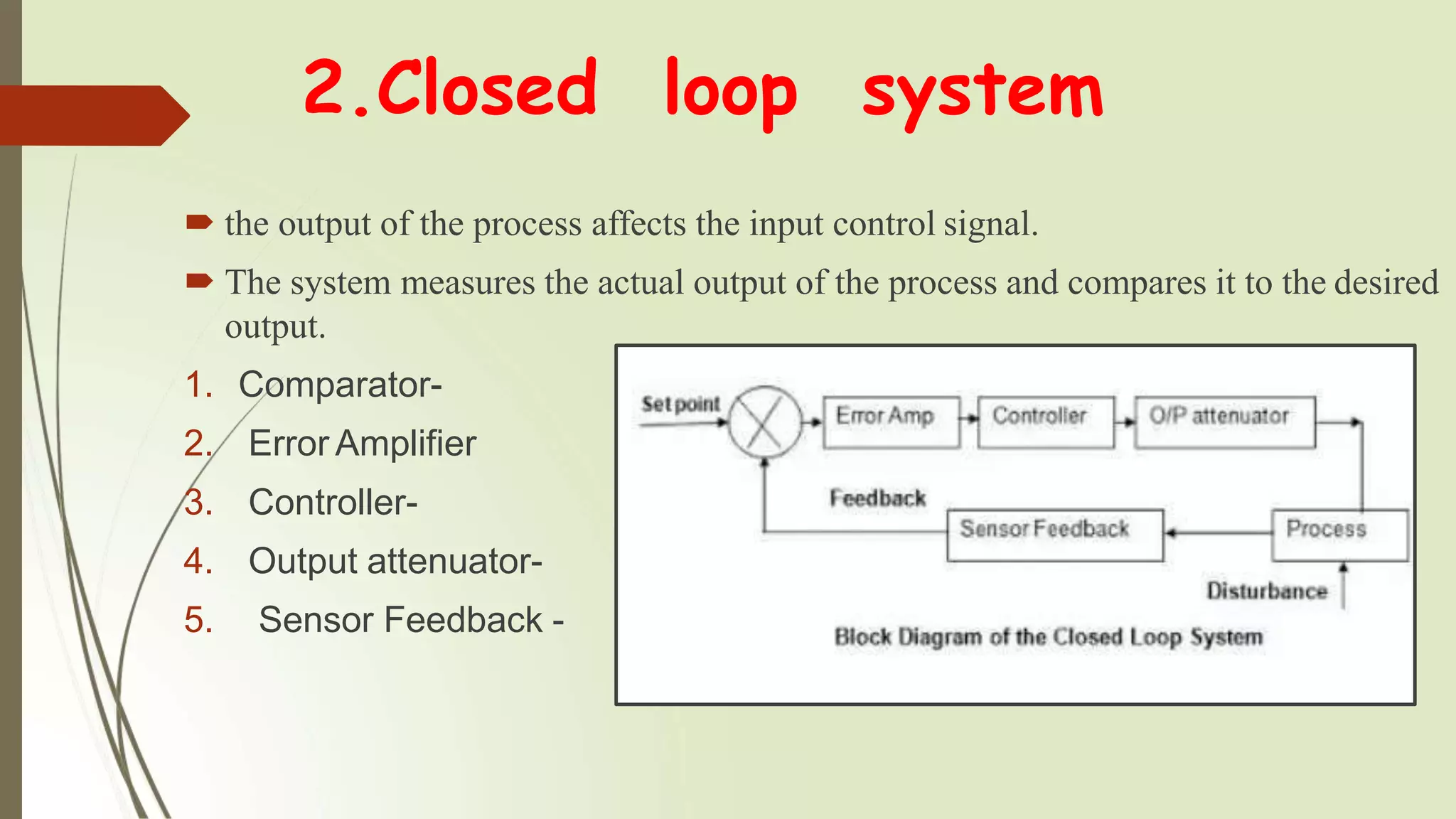 Types of Process control system | PPTX