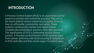 Understanding Process Control Systems: The Backbone of Modern Manufacturing | PPTX