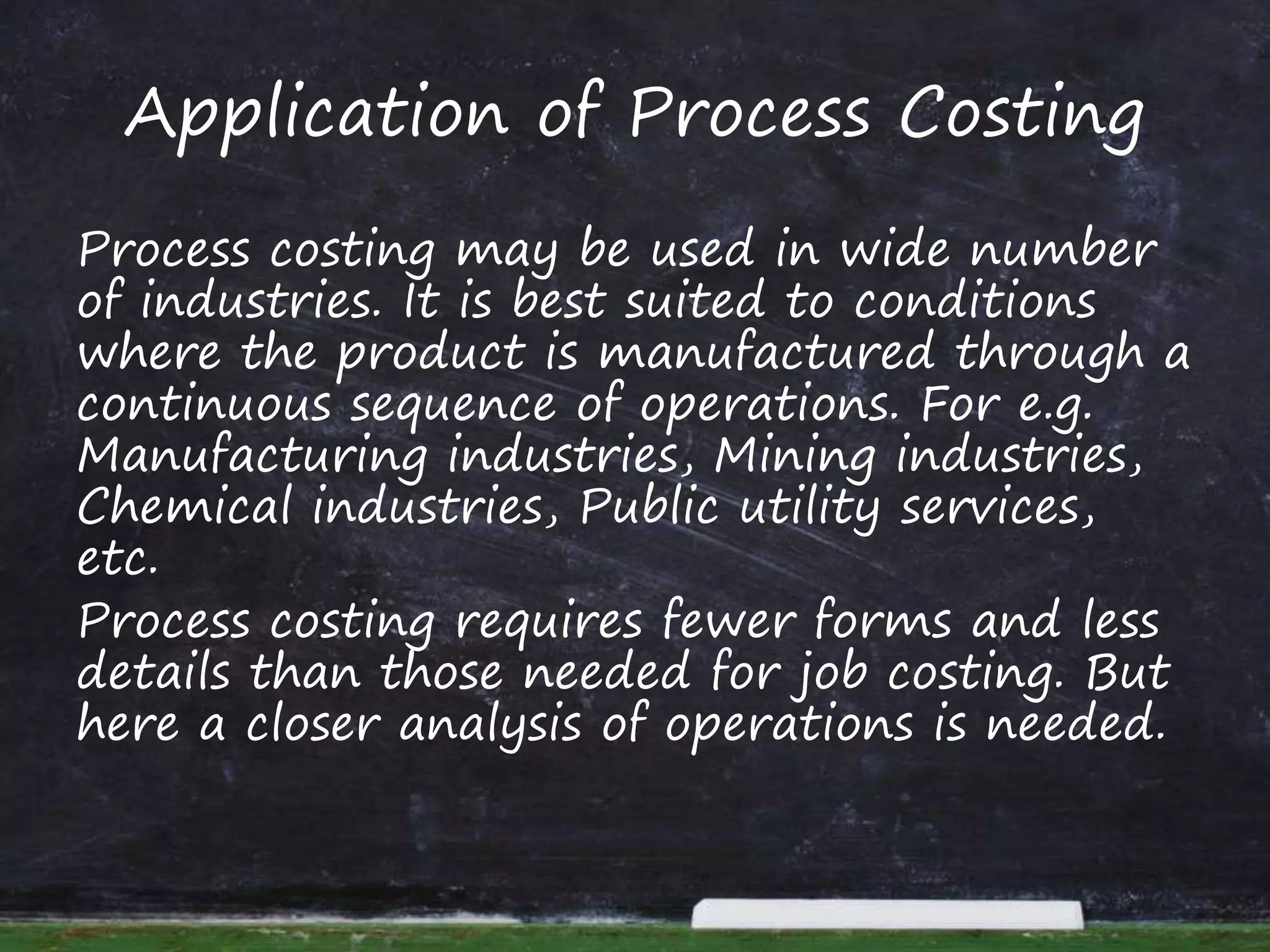 Process costing | PPTX