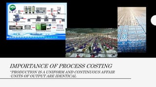 Process costing | PPTX