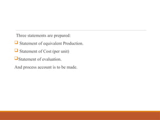 Process Costing (1).pptxfifo and lifo method | PPTX
