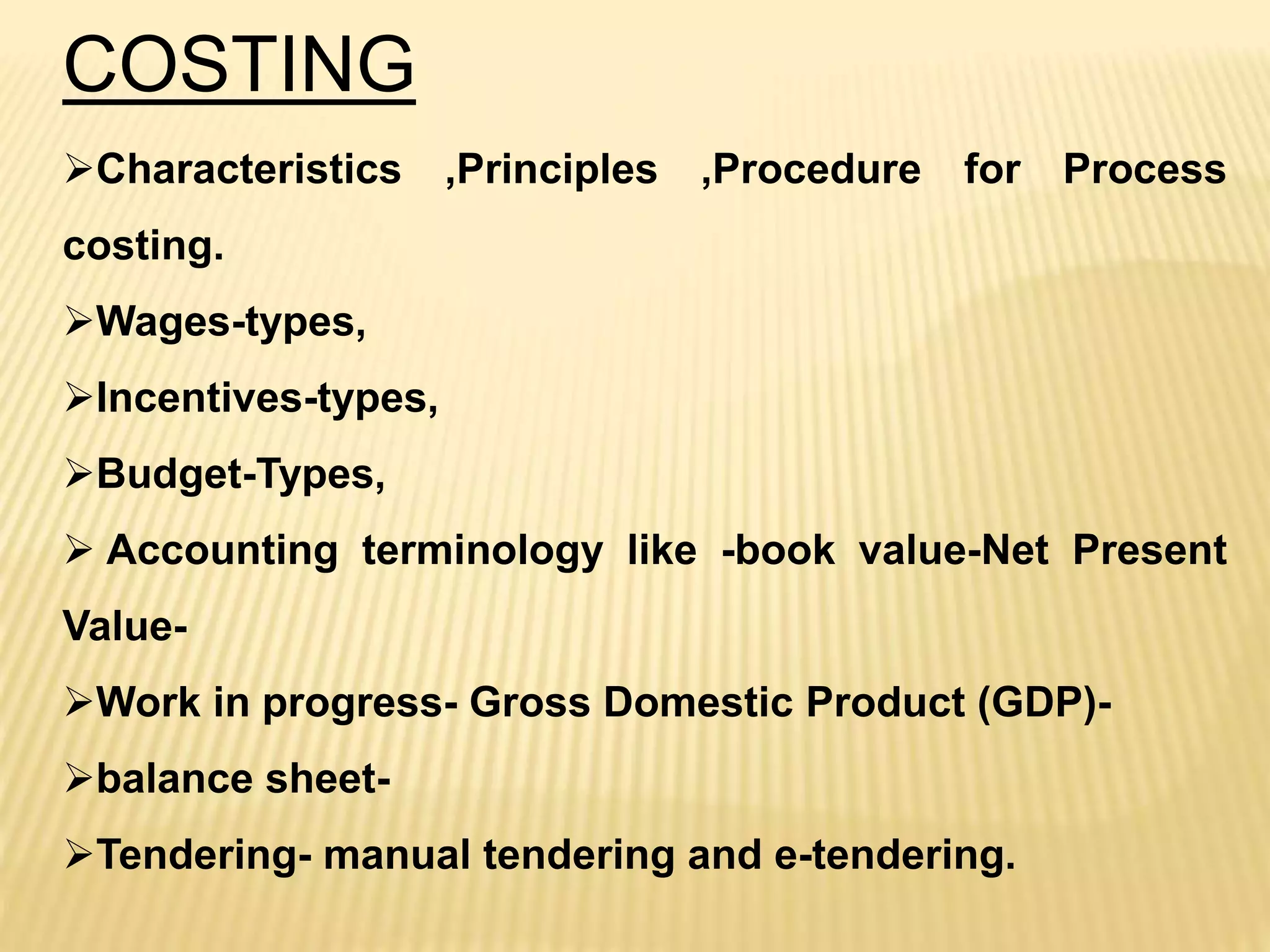 Process costing & accounting | PPTX
