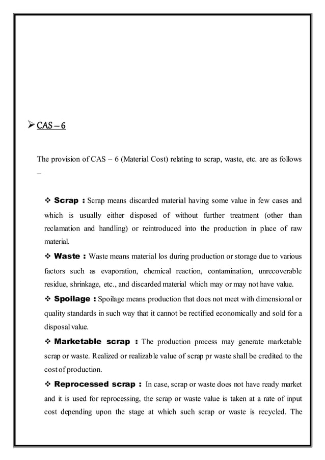 Process costing with case study mcom -1 | DOCX
