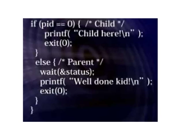 Process creation and termination In Operating System | PPTX