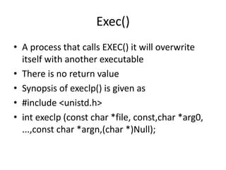 Process creation and termination In Operating System | PPT