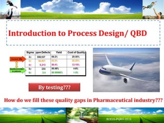 Process design to process validation | PPTX