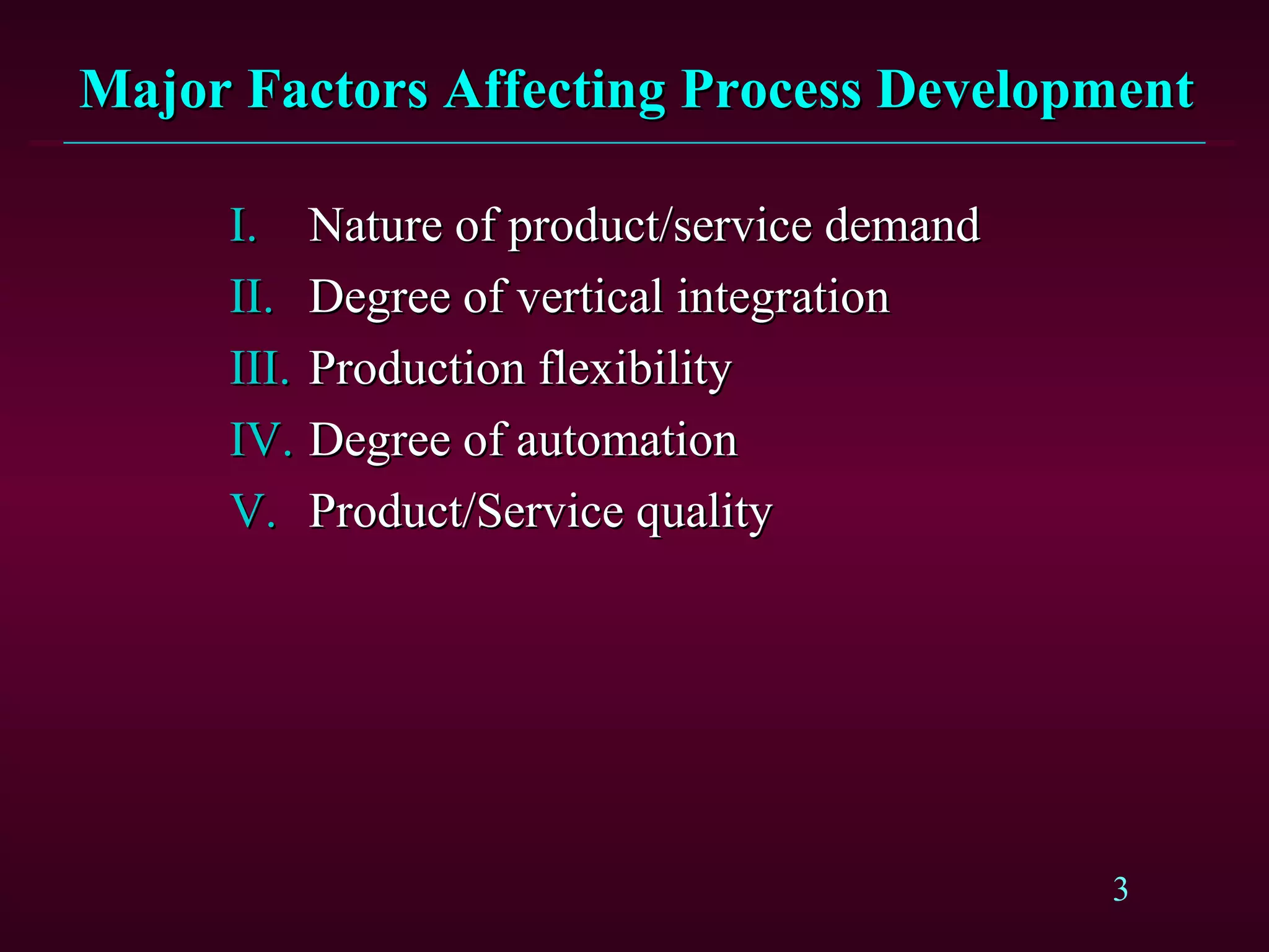 Process development | PPT