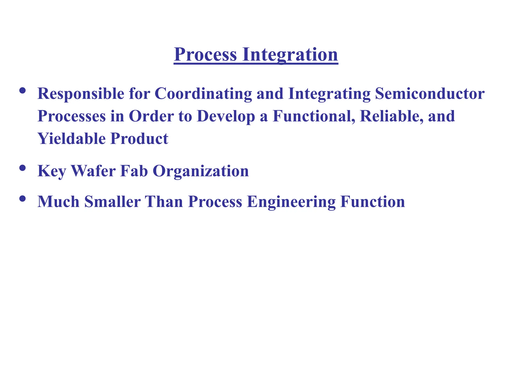 Process Development and Process Integration of Semiconductor Devices.ppt