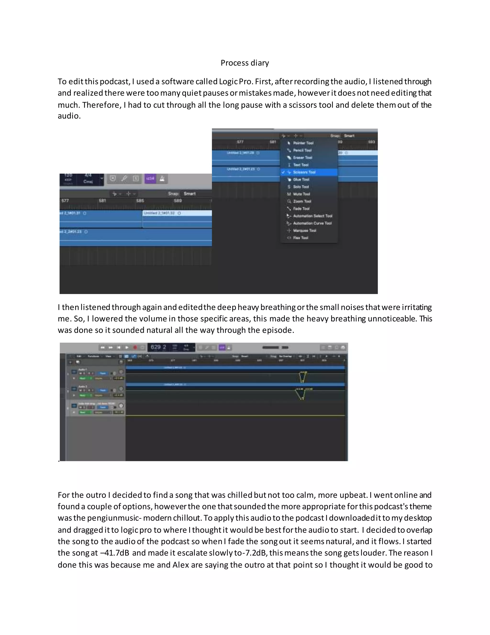 Process diary (1) | DOCX