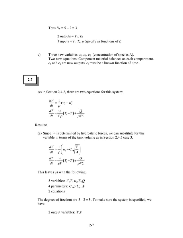 Process Dynamics and Control: Solutions for Problems (4th Edition) Dale Seborg, Thomas Edgar | PDF