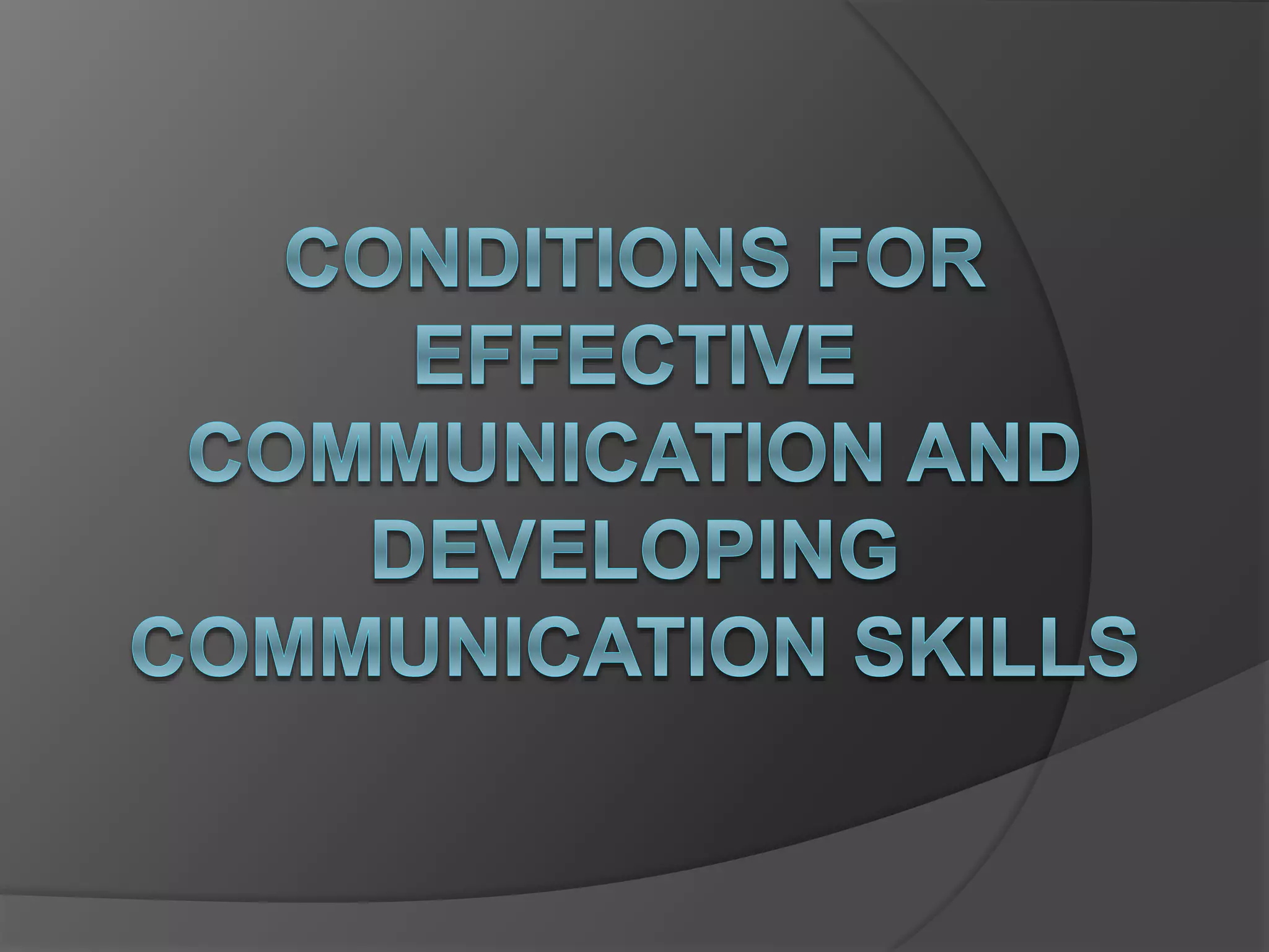 Process, elements types of communication | PPTX