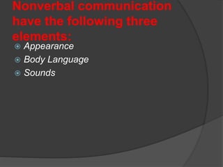 Process, elements types of communication | PPTX