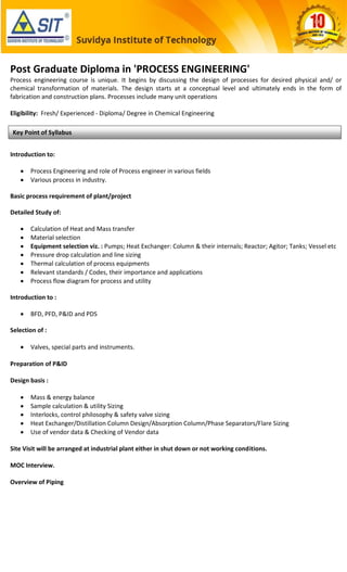 Process engineering | PDF