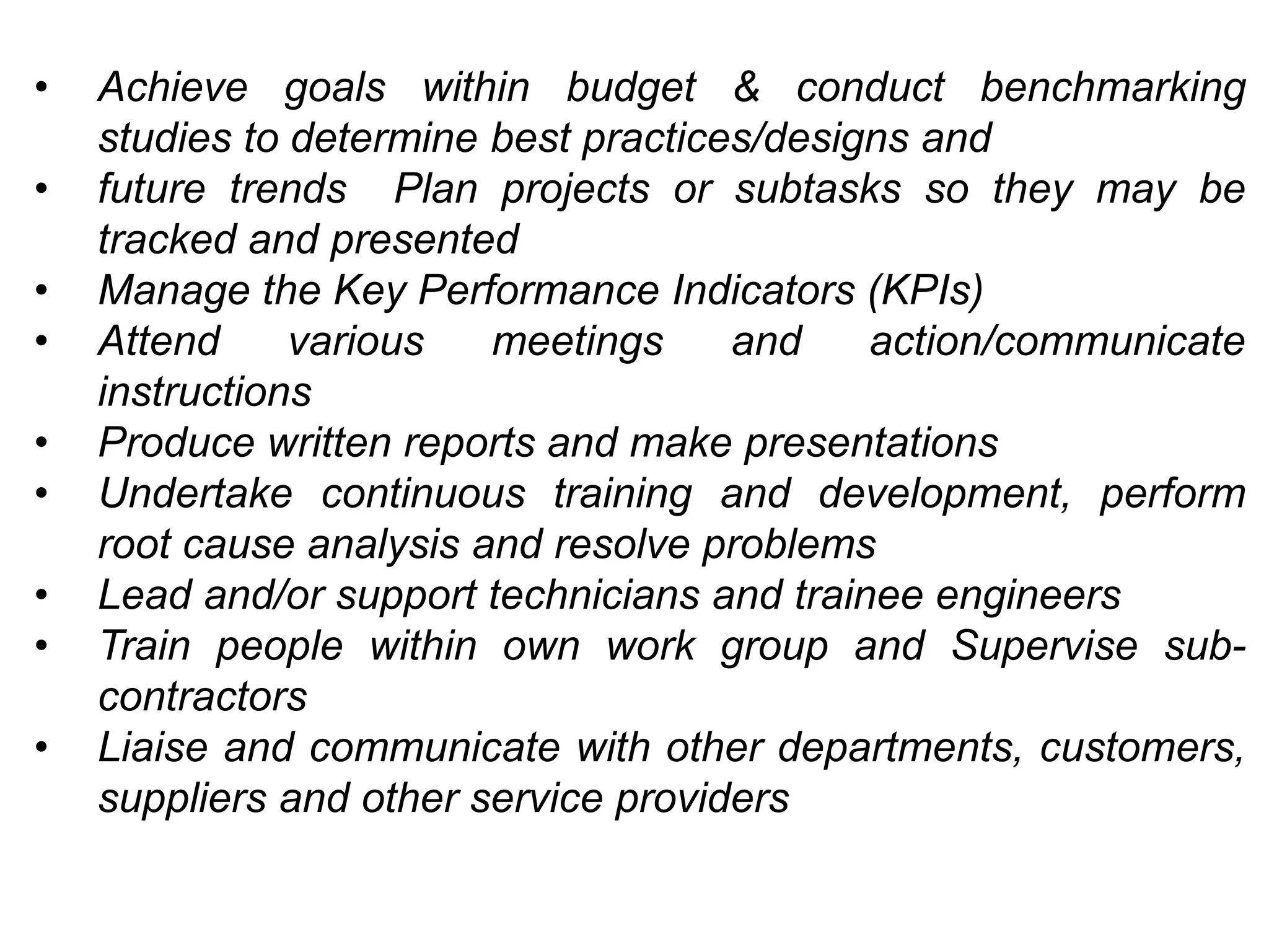 Process & Manufacturing Engineering | PPTX
