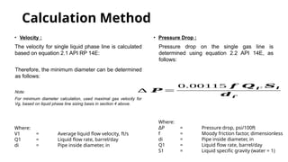 Process Equipment sizing for Design.pptx
