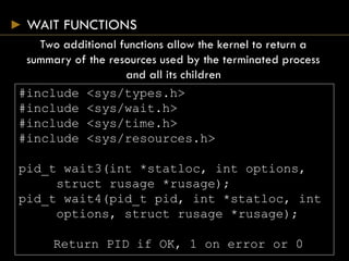 Systems Programming Assignment Help - Processes | PPT