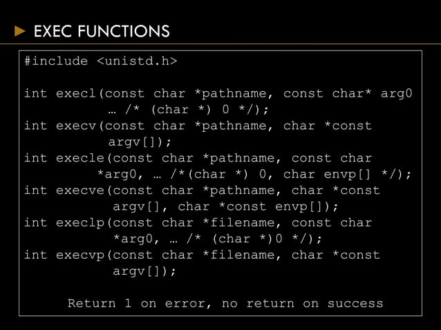 Systems Programming Assignment Help - Processes | PPT