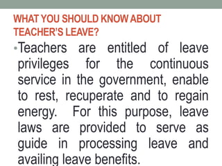 Processes-on-Leave-and-Other-Benefits-and-Privileges-of-Teachers-or ...
