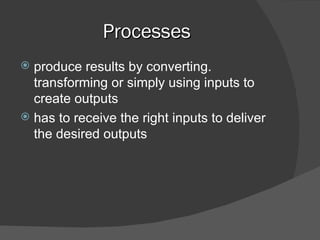 Processes and procedures | PPT