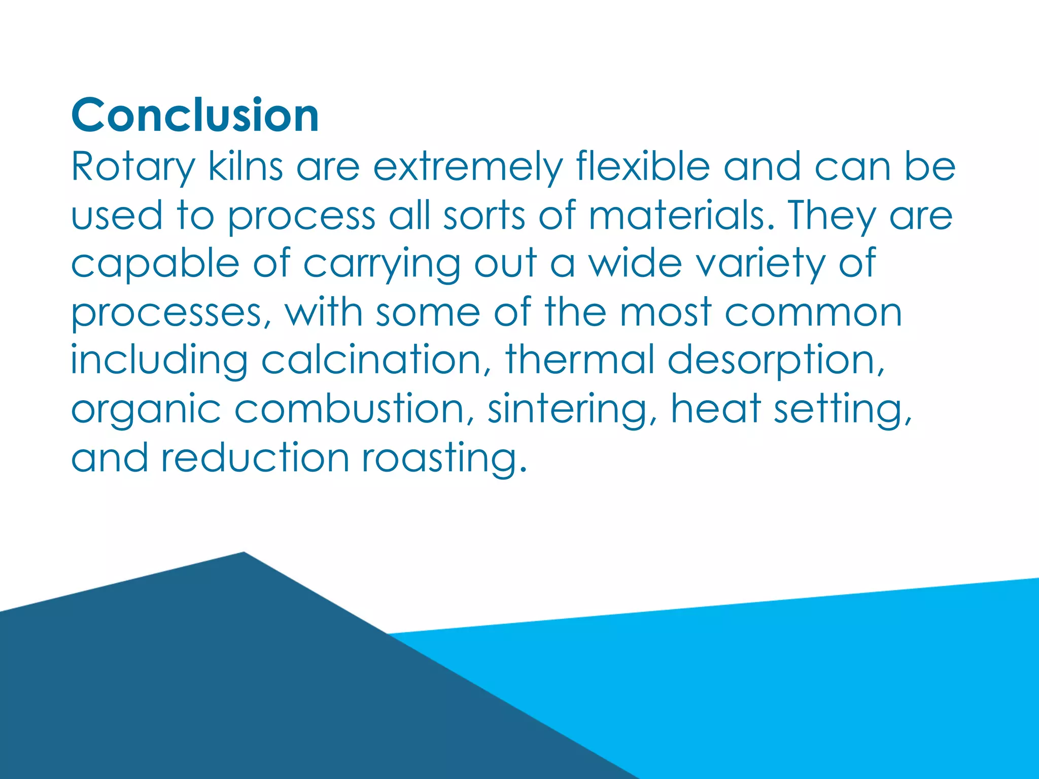 Processes Carried Out Using Rotary Kilns | PDF