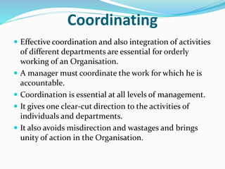 Processes of management | PPTX