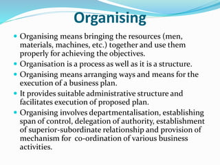 Processes of management | PPTX