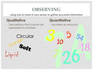 Processes of science gr 6 | PPTX