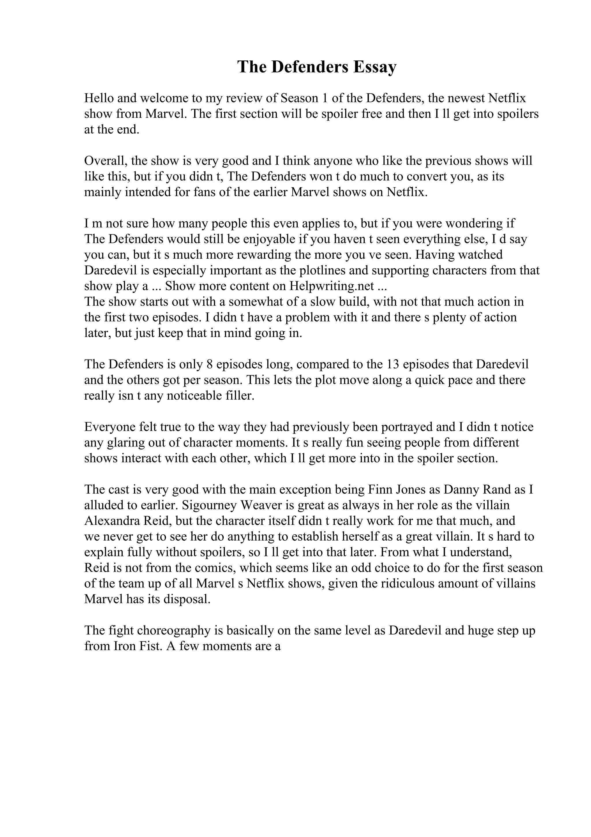 Process Essay Example | PDF